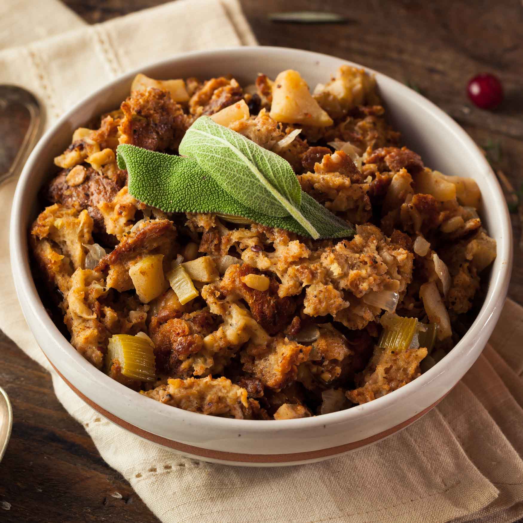 Chestnut Stuffing Recipe - Bishop's Orchards Farm Market & Winery