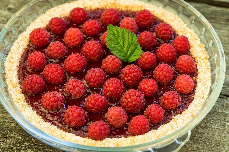 No Bake Raspberry Pie - Bishop's Orchards Farm Market & Winery
