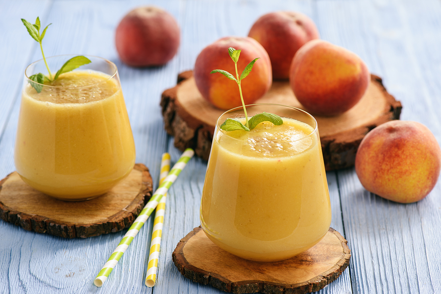 Fresh Peach Shake Recipe - Bishop's Orchards Farm Market & Winery