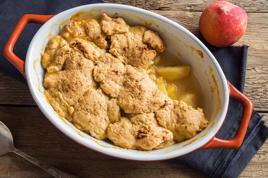 Peach Duff Recipe - Bishop's Orchards Farm Market & Winery